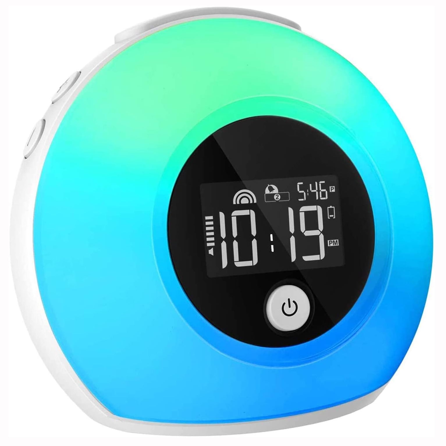 Alarm Clock for Kids Bedrooms Music Wake Up Light with Bluetooth ...