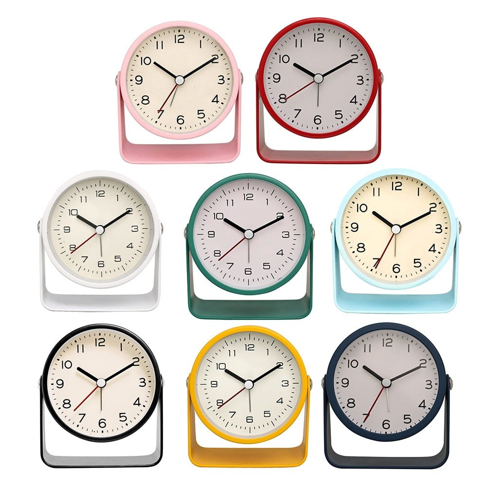 Alarm Clock Nordic Luxury Alarm Clock Mute Children\\\'s Student Desk ...