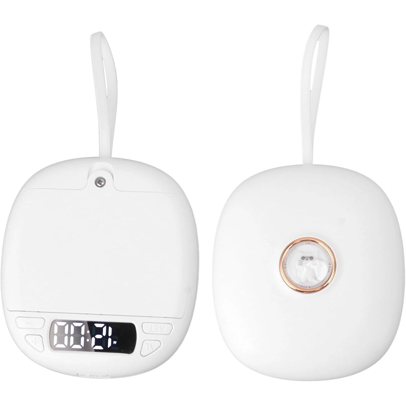 Alarm Clock, Portable Digital Shock Alarm Clock, Bed Shaker Vibrating ...