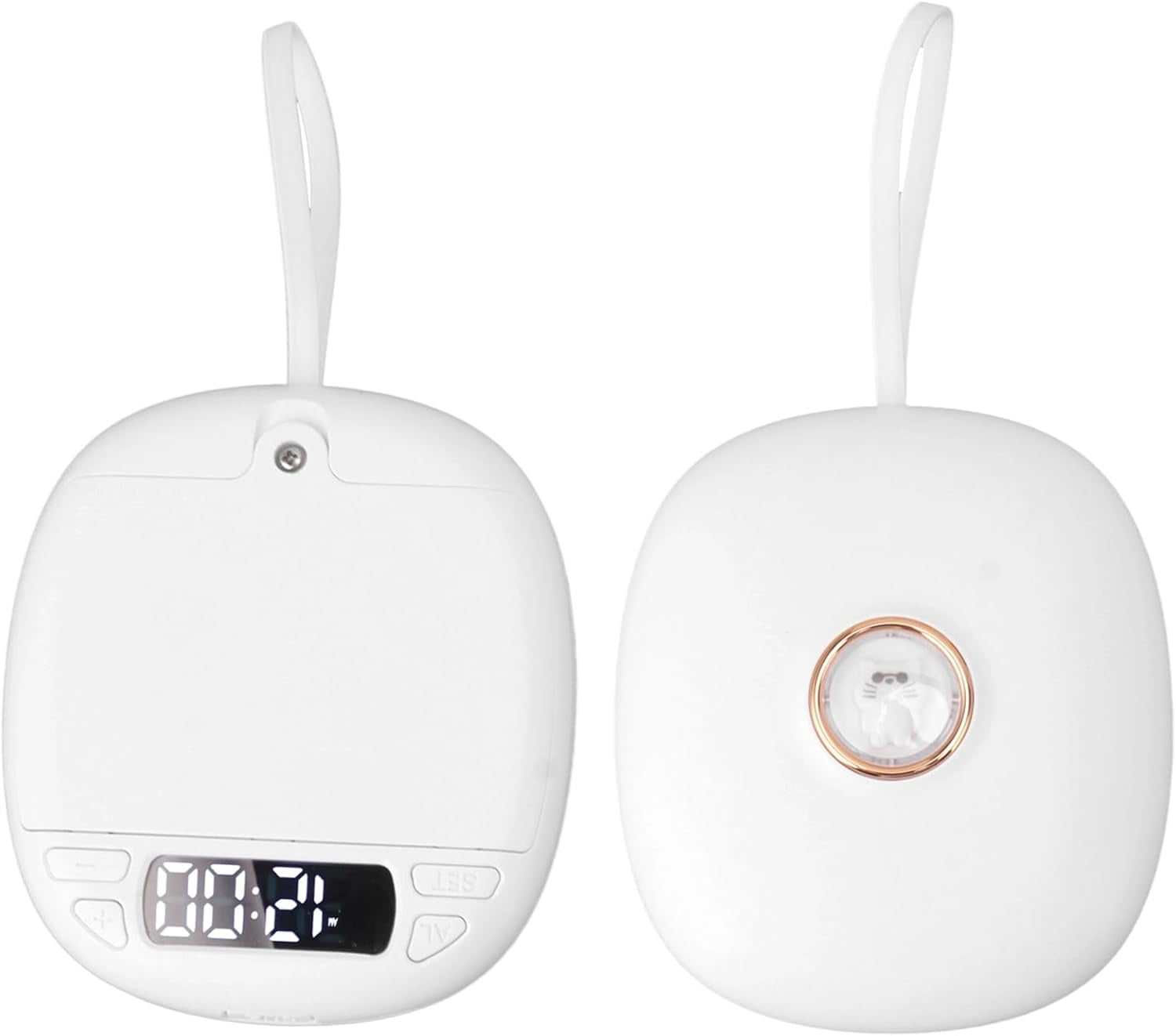 Alarm Clock, Portable Digital Shock Alarm Clock, Bed Shaker Vibrating ...