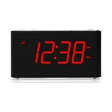 Alarm Clock Radio with Bluetooth, Dual Alarm, Nightlight, Dimmable Red ...
