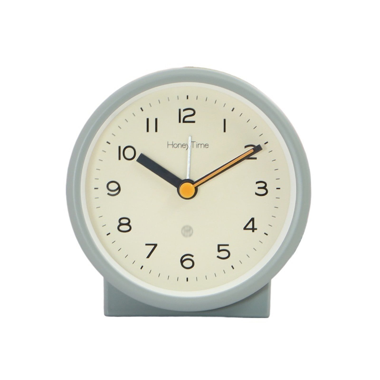Alarm Clock Silent Non Ticking Simple Design Battery Operated with ...