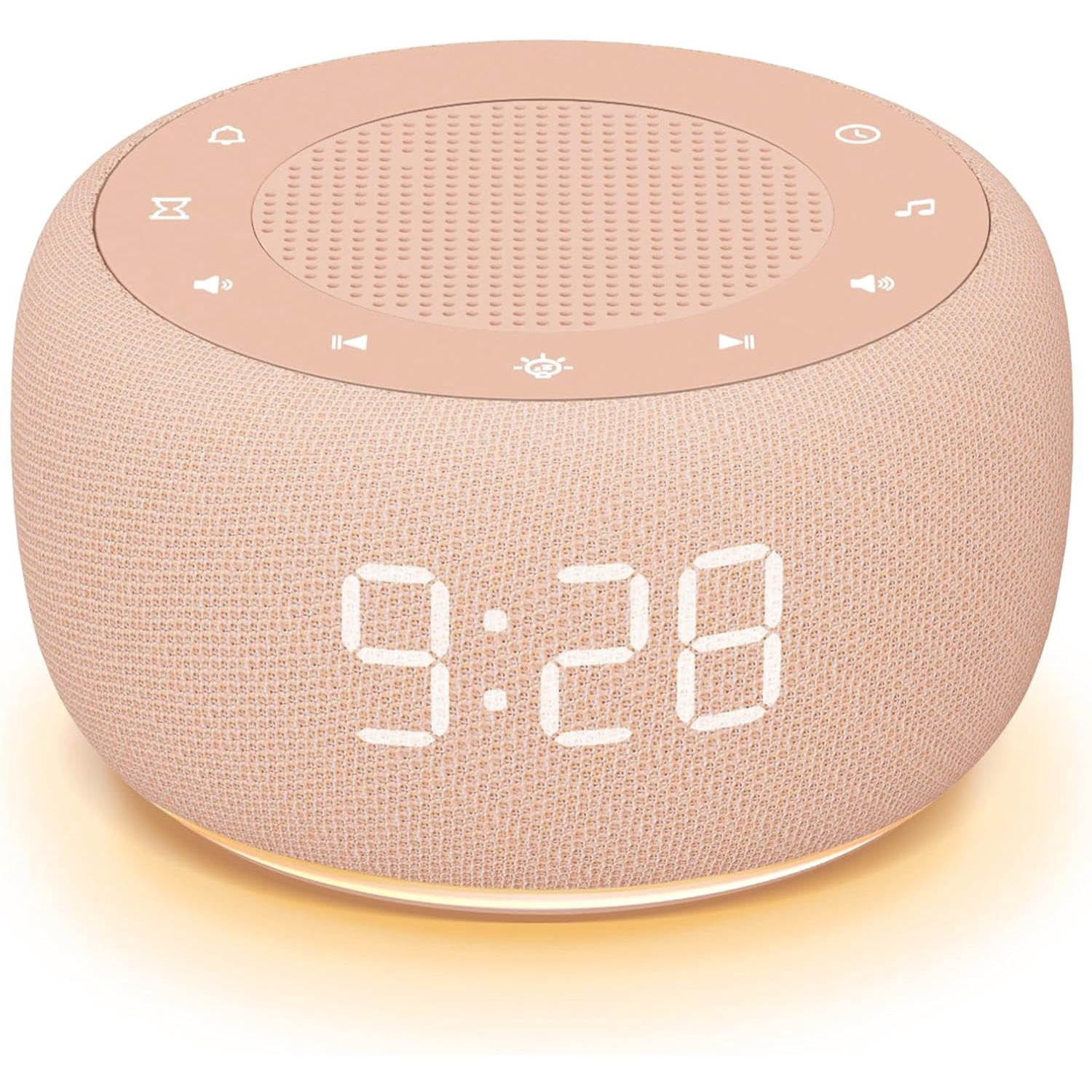 Alarm Clock with Sound Machine for Bedrooms – 2-in-1 White Noise ...