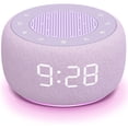 Alarm Clock with Sound Machine for Bedrooms – 2-in-1 White Noise ...