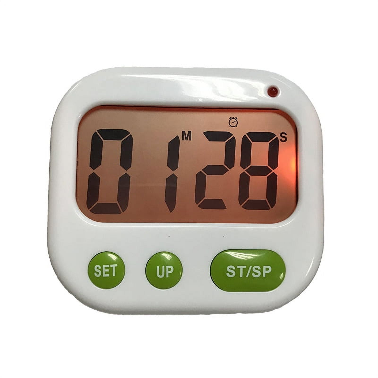 Alarm Clock Vibration Clock Battery Operated Digital LED Alarm Modern ...