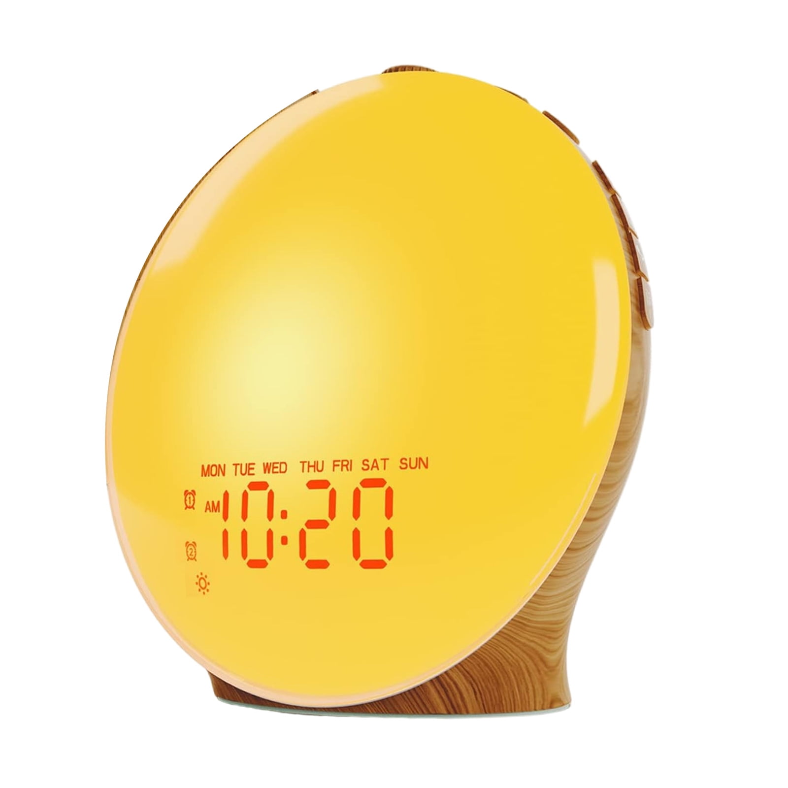 Alarm Clock for Bedroom Grains Wake Up Light with Sunrises Simulation 2 ...