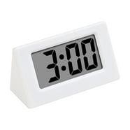 Naxoaeo Small Digital Alarm Clock for Desk, Plug in Electric Large ...