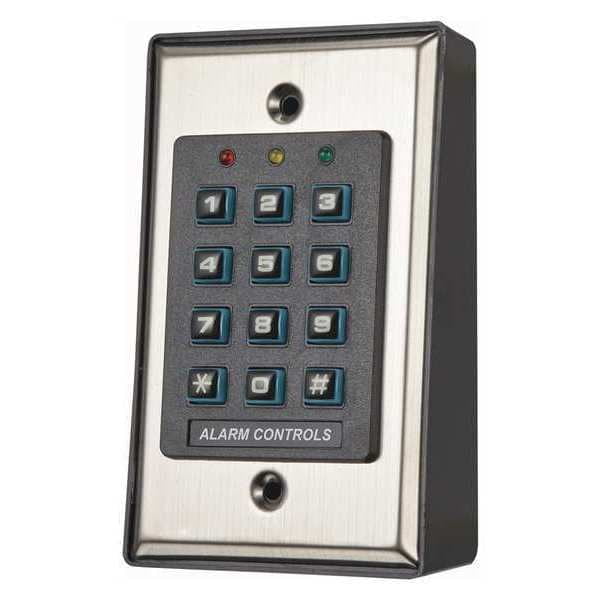 Alarm Controls Keypad,SS,5in. H x 3in. W x 2 in. D KP-100A - Walmart.com