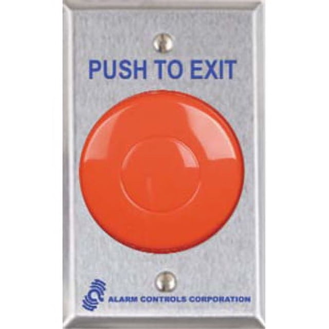 Alarm Controls TS-21-R Push Button - Walmart Business Supplies