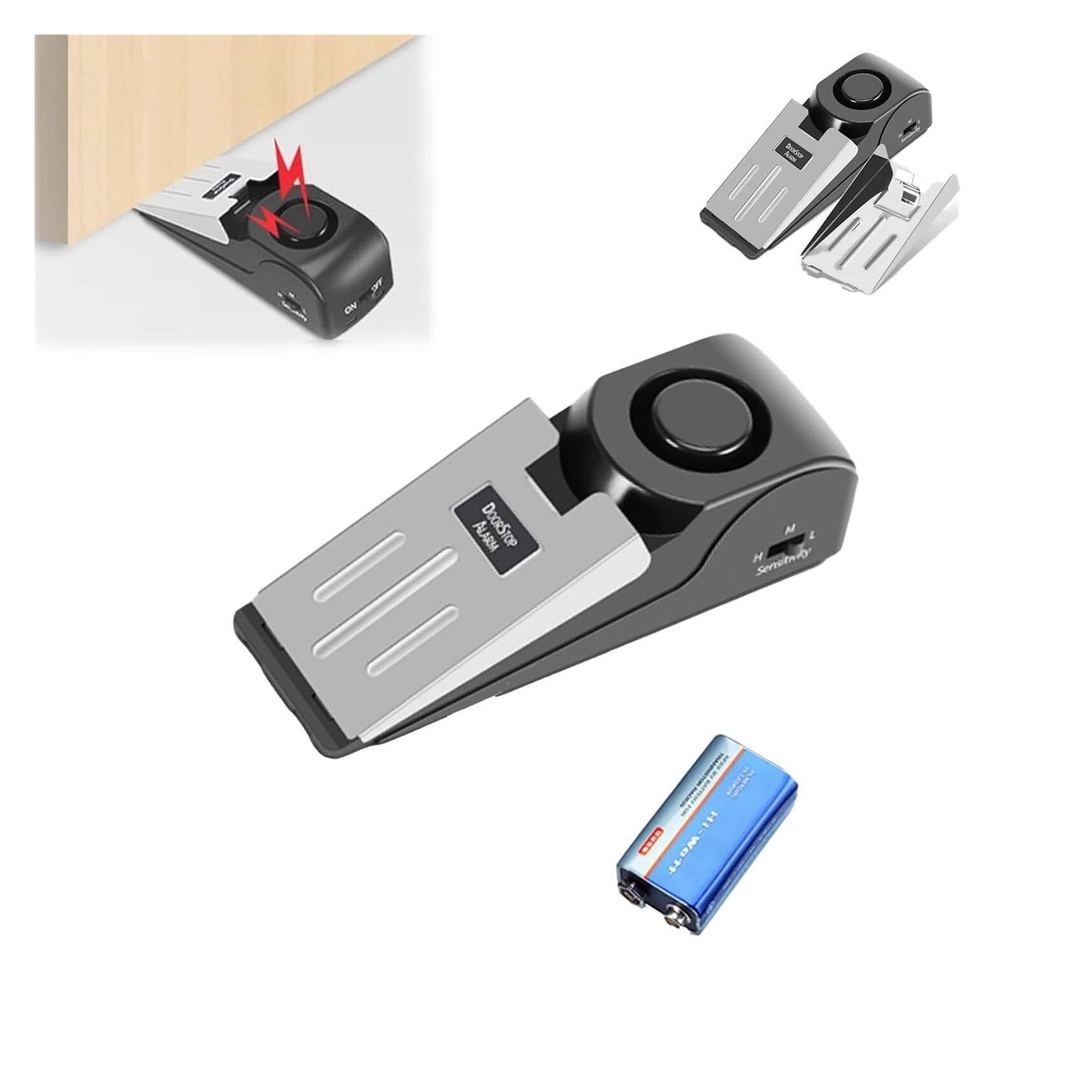 Alarm Door Stopper,Door Stop Alarm,Door Stop Burglar Alarm,3 Levels ...