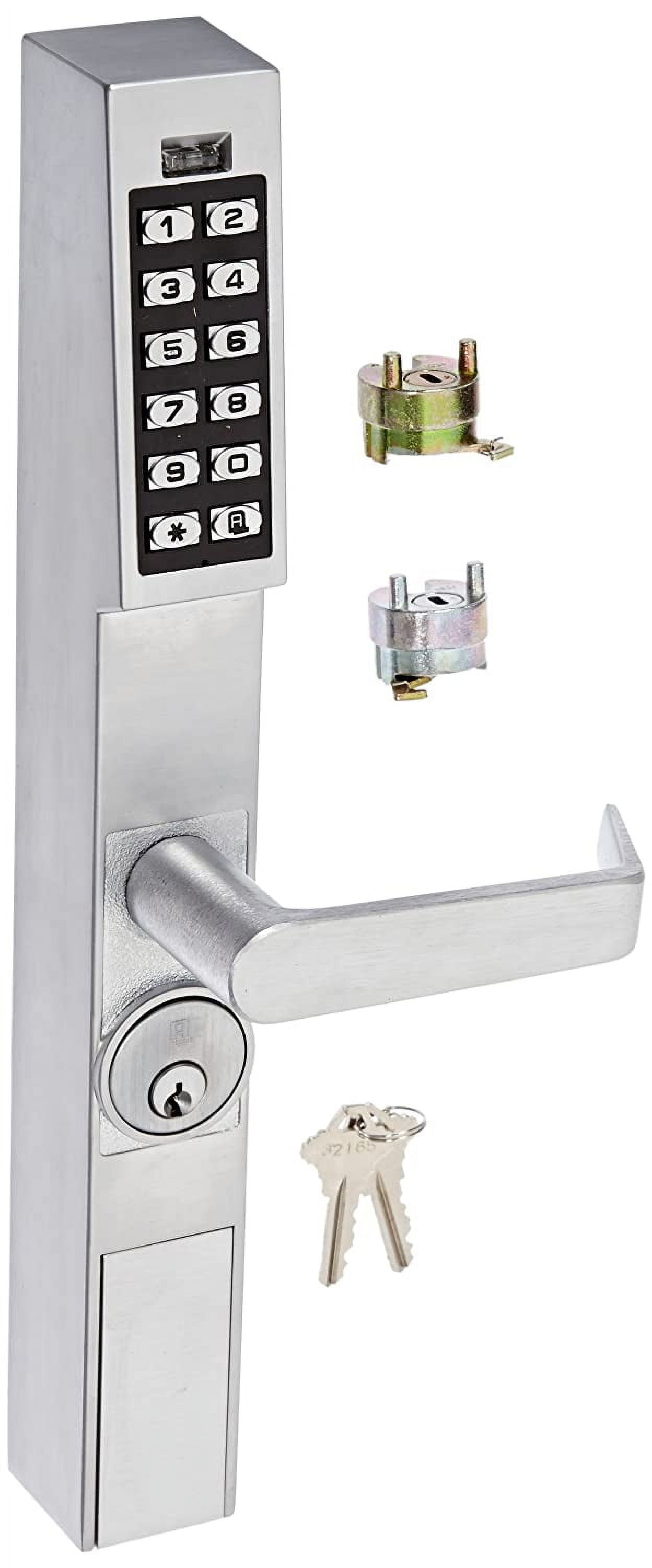 Alarm Lock-DL120026D1 Trilogy T2 100-User Narrow Stile Electronic ...