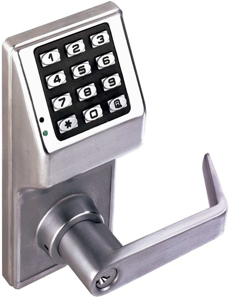 Alarm Lock DL2700 US26D Trilogy Satin Chrome Eelctronic Push Button ...