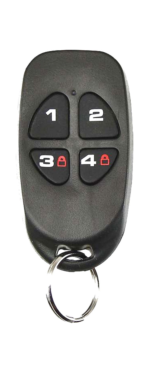 Alarm Lock RR-4BKEYFOB Trilogy 4 Button Remote RR4 - Walmart.com