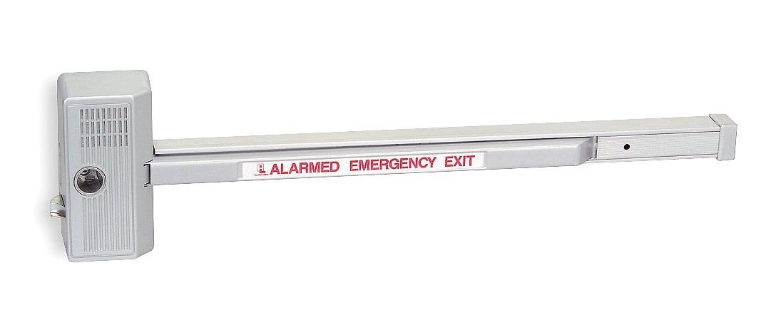 Alarm Lock SIRENLOCK 700x28x48 Exit Alarm, Metallic Sliver - Walmart.com