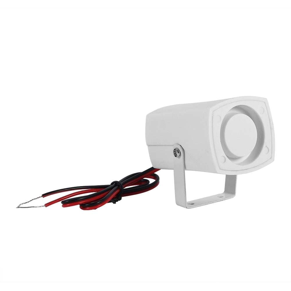 Alarm Siren, Wired Mini Horn Siren Loud Home Vehicle Security Sound ...