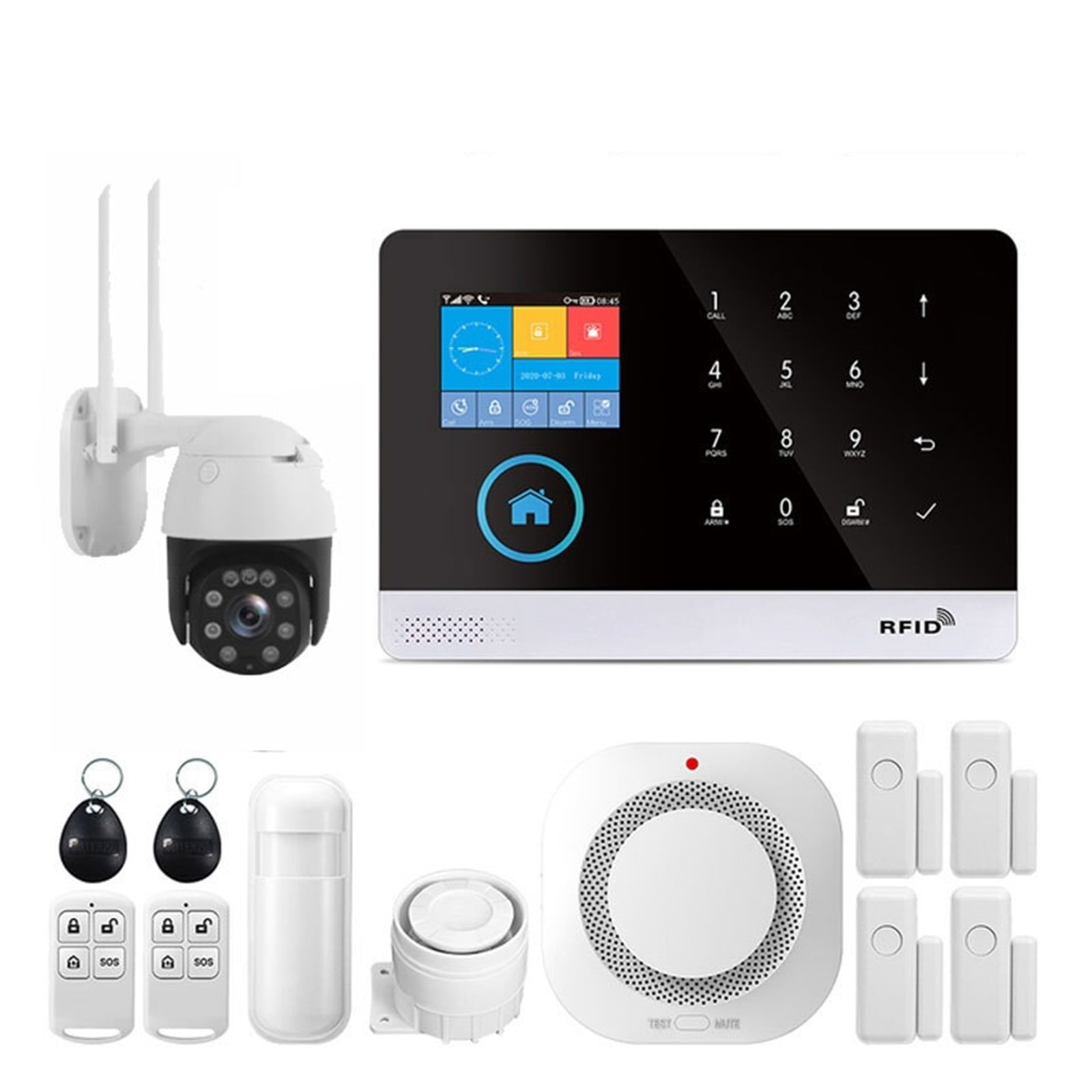 Alarm System For Home Burglar Security 433MHz GSM Alarm Wireless Tuya ...