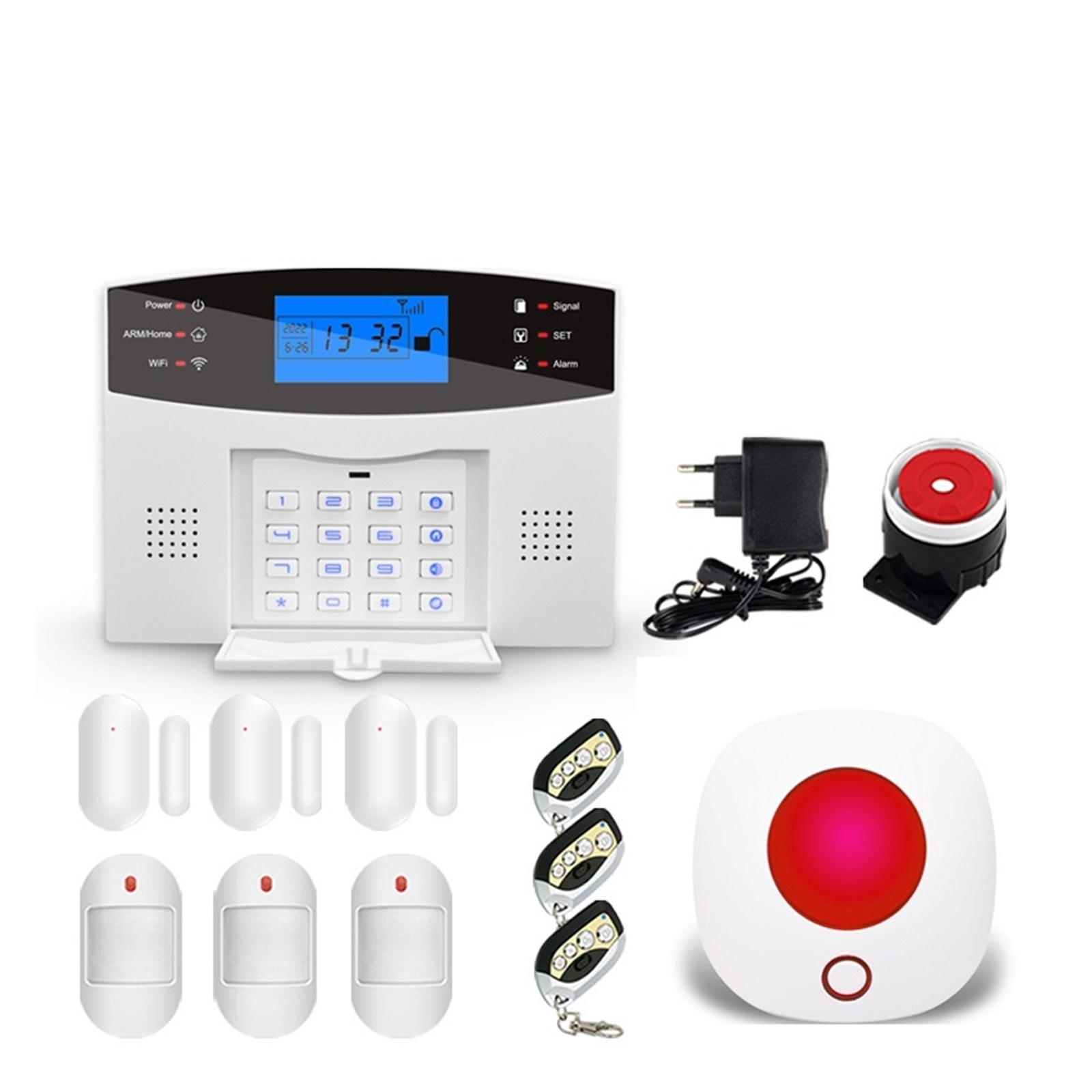 Alarm System For Home Burglar Security 433MHz GSM Alarm Wireless Tuya ...