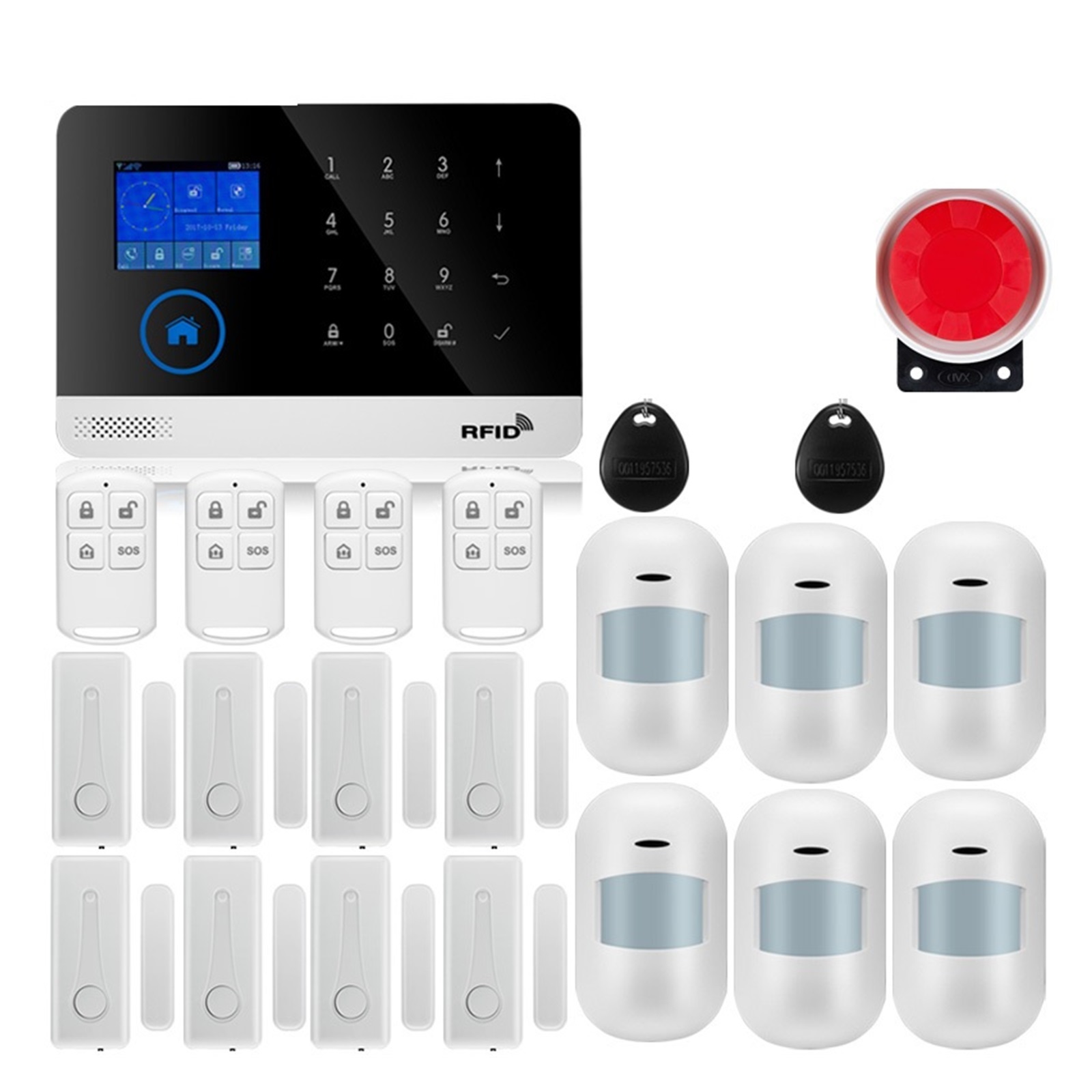 Alarm System For Home Burglar Security Tuya Smart House App Control ...