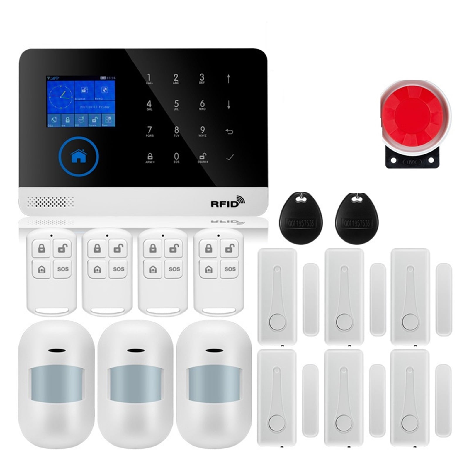 Alarm System For Home Burglar Security Tuya Smart House App Control ...