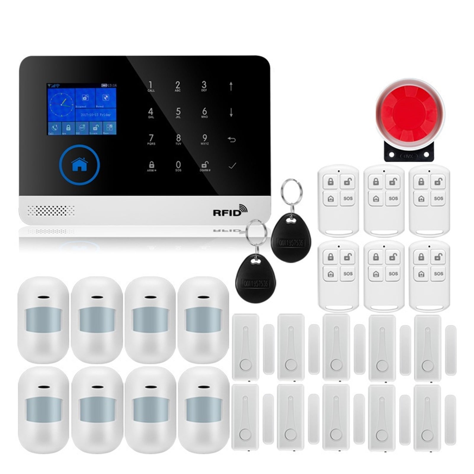Alarm System For Home Burglar Security Tuya Smart House App Control ...