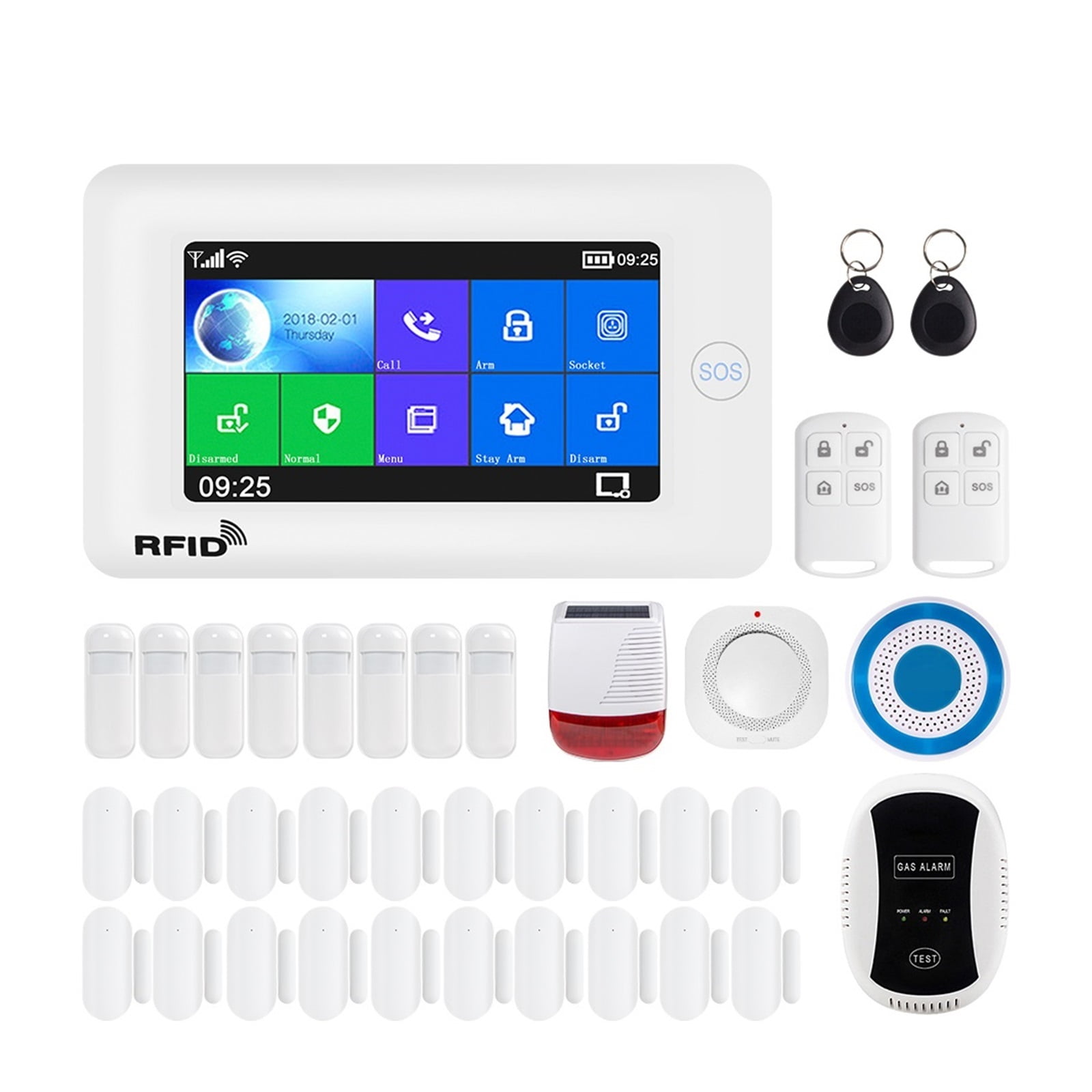 Alarm System Supports And For Smart Home Security Burglar Compatible ...