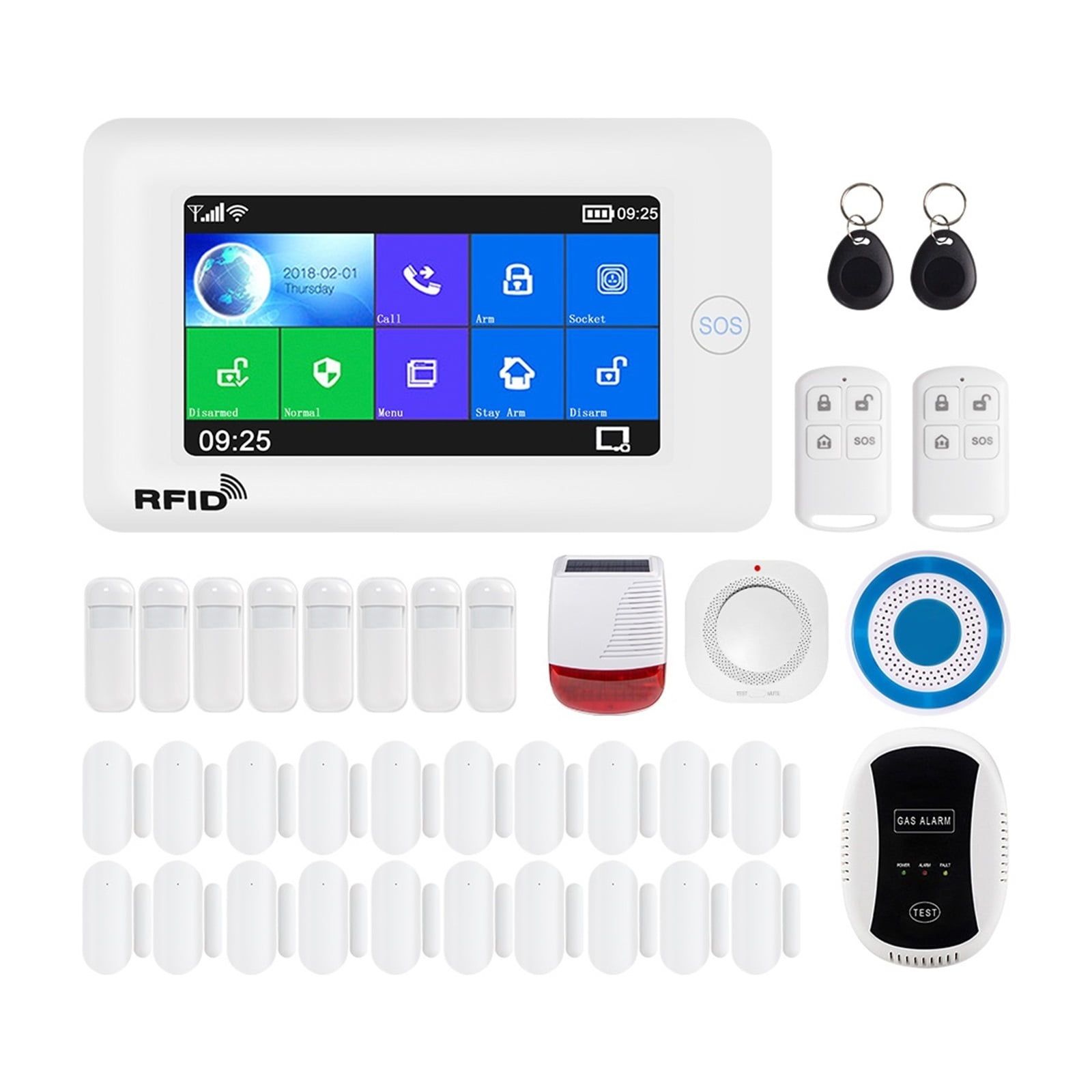 Alarm System Supports And For Smart Home Security Burglar Compatible ...