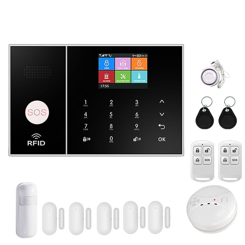 Alarm Systems Security Home GSM Burglar Security Alarms With Door ...