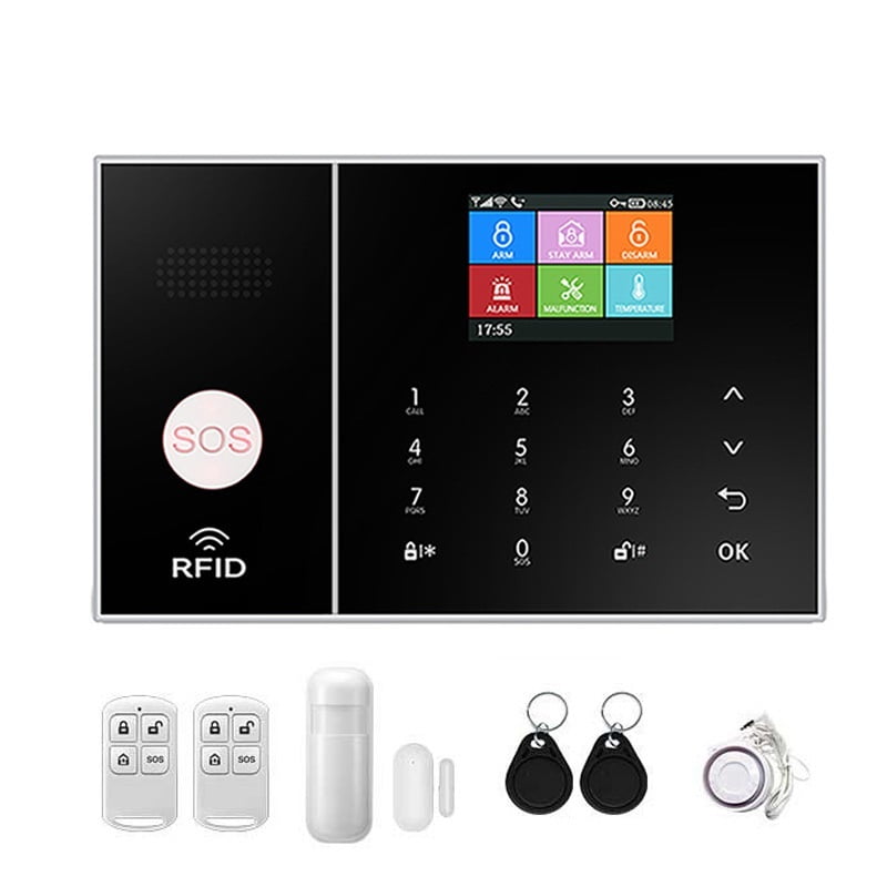 Alarm Systems Security Home GSM Burglar Security Alarms With Door ...
