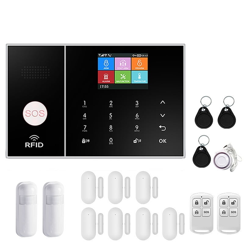 Alarm Systems Security Home GSM Burglar Security Alarms With Door ...