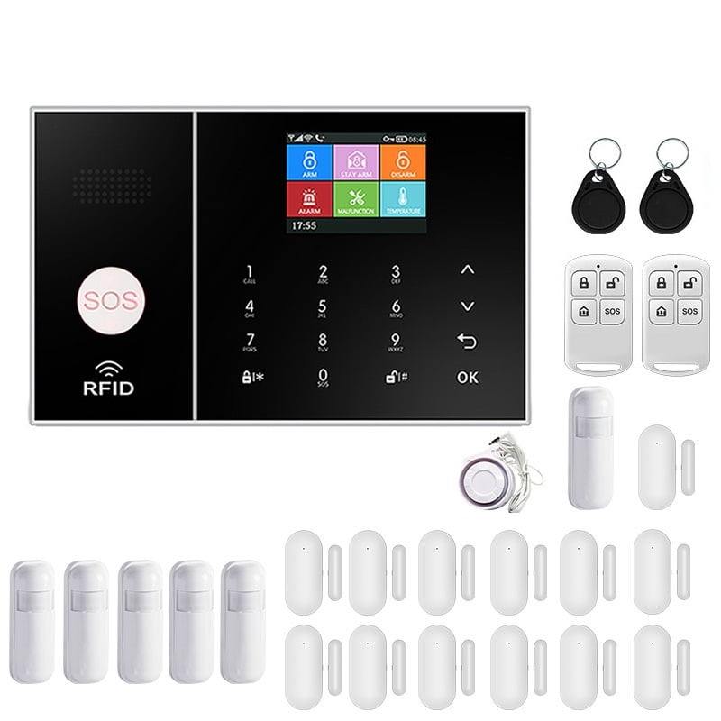 Alarm Systems Security Home GSM Burglar Security Alarms With Door ...