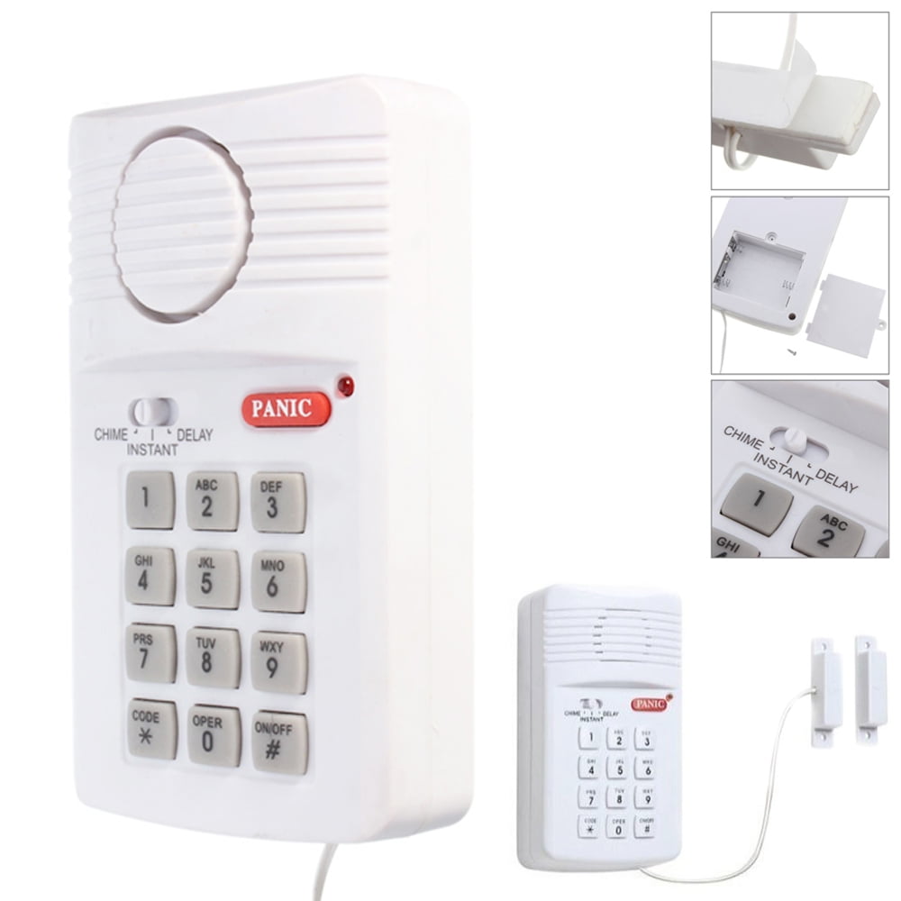 Alarm Wireless Motion Detector Sensor Door Chimes Home Security System ...