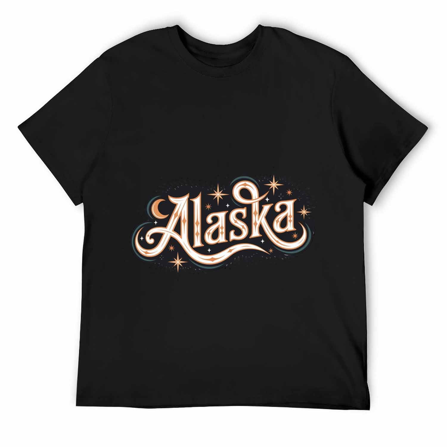 Alaska 4Th Of July American Flag Retro Peace Love America Gift T-Shirt ...