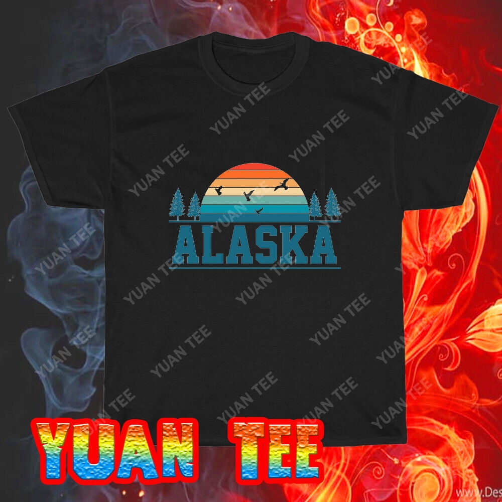 Alaska Alaska Logo T-Shirt Funny Logo Tee T-Shirt Size S to 5XL - Walmart.com