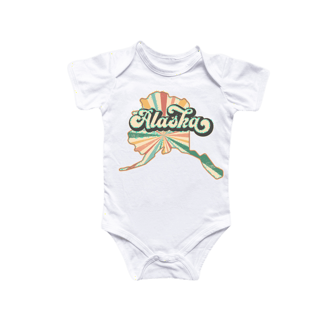 Alaska - Baby Boy Girl Clothes Infant Bodysuit Funny Cute Newborn ...