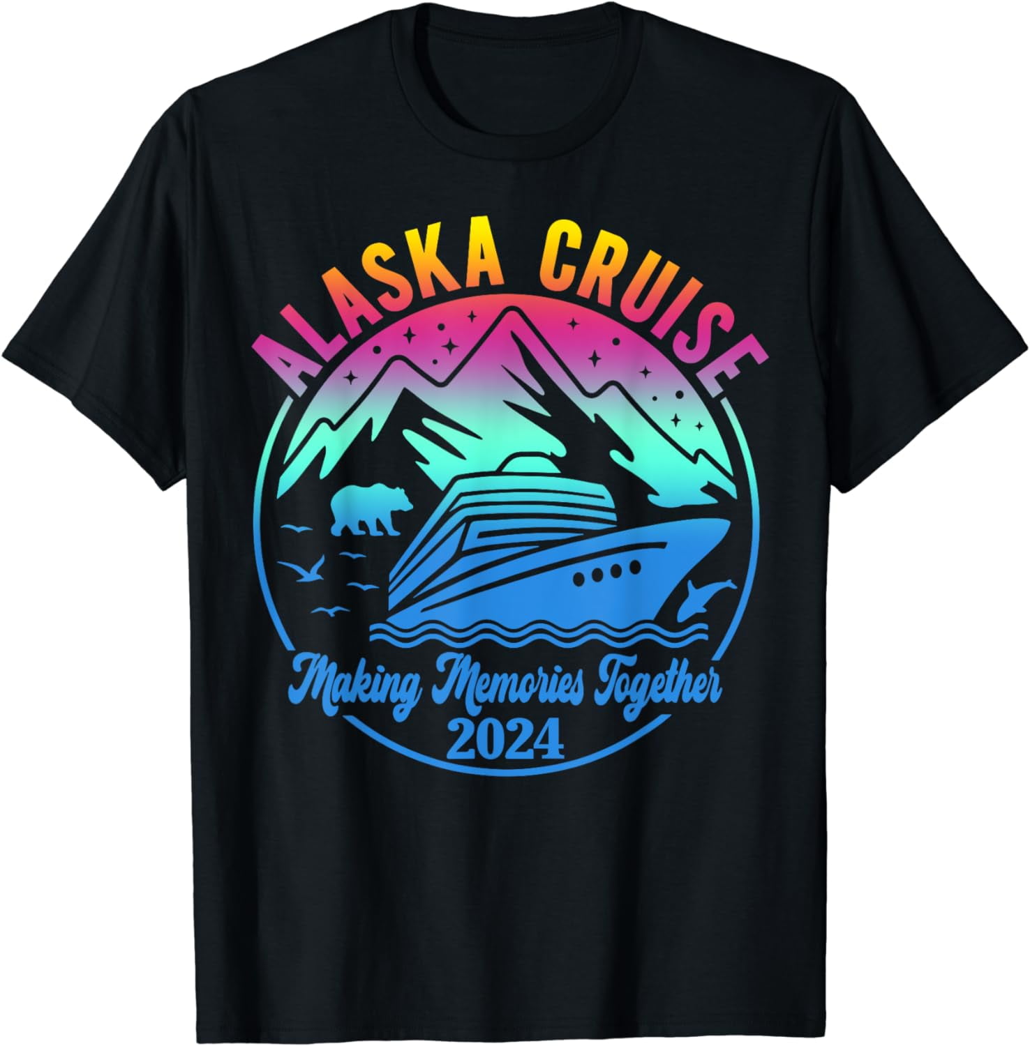 Alaska Cruise 2024 Making Memories Together Matching Group T-Shirt ...