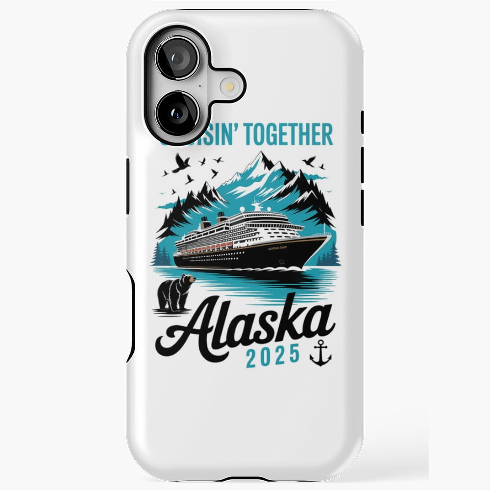 Alaska Cruise 2025 Matching Family Vacation Memories iPhone Case with ...