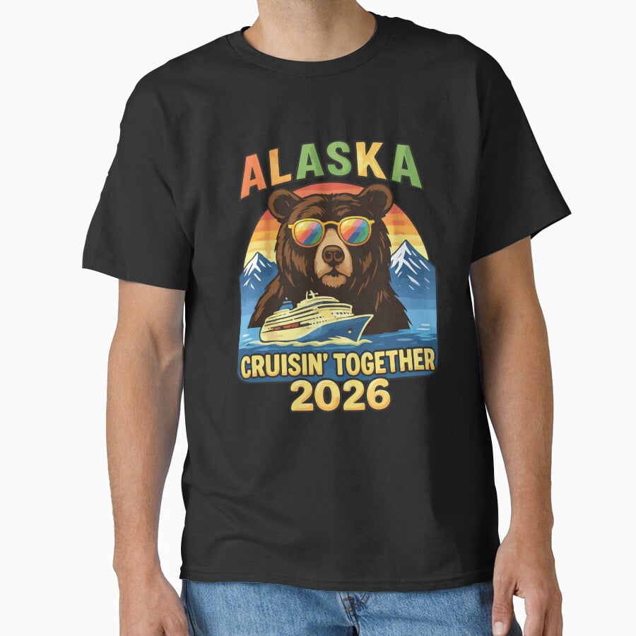 Alaska Cruise Family Bear Vacation Group Shirt, Pet Lover Graphic Tee ...