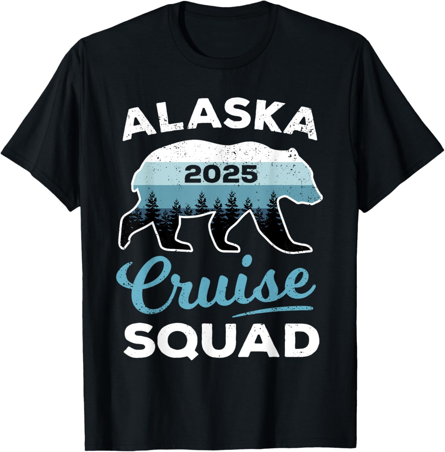 Alaska Cruise Squad 2025 Matching Family Group Alaskan T-Shirt - Walmart.com