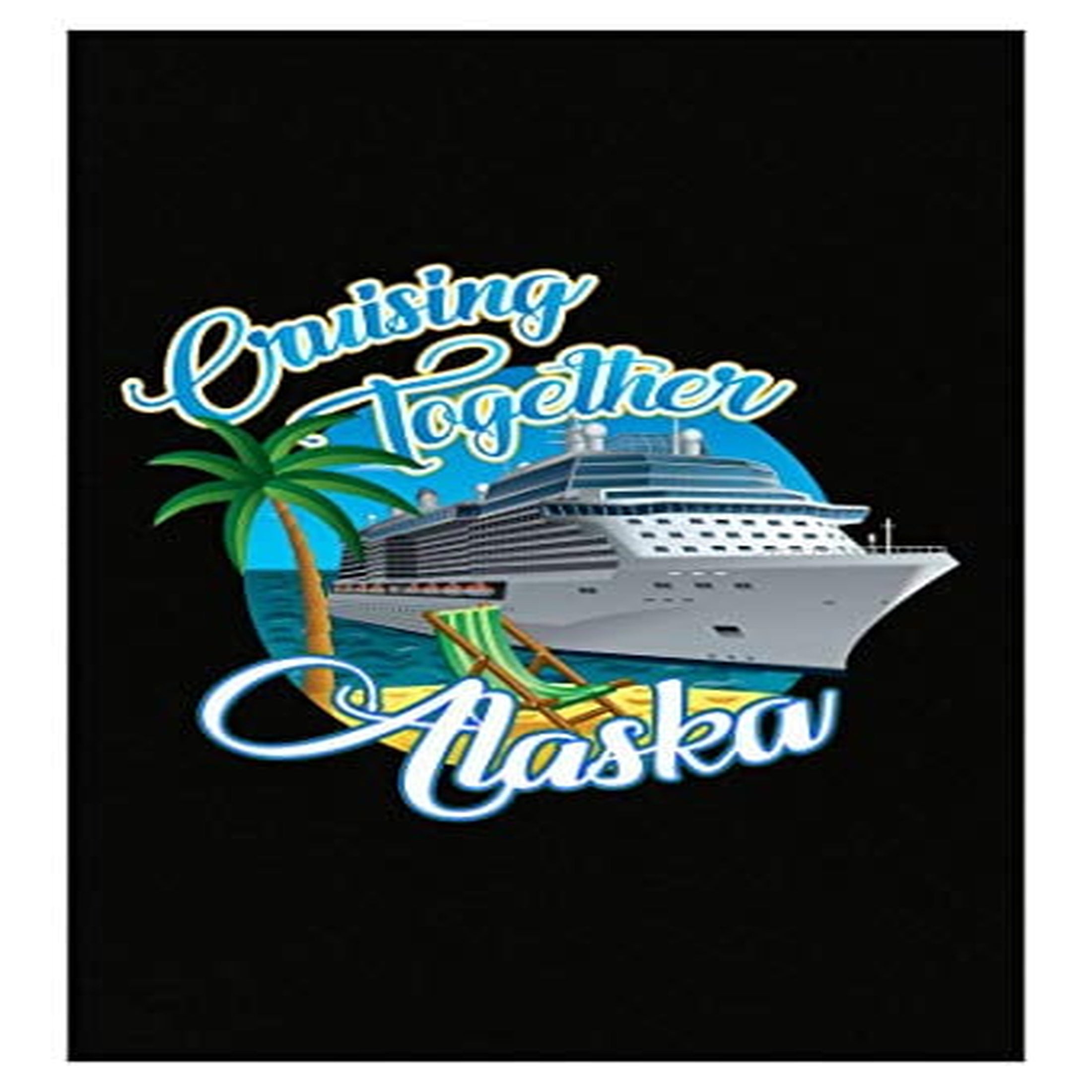 Alaska Cruising Poster - 13x19" Cruise Ship Wall Art for Travel Lovers ...