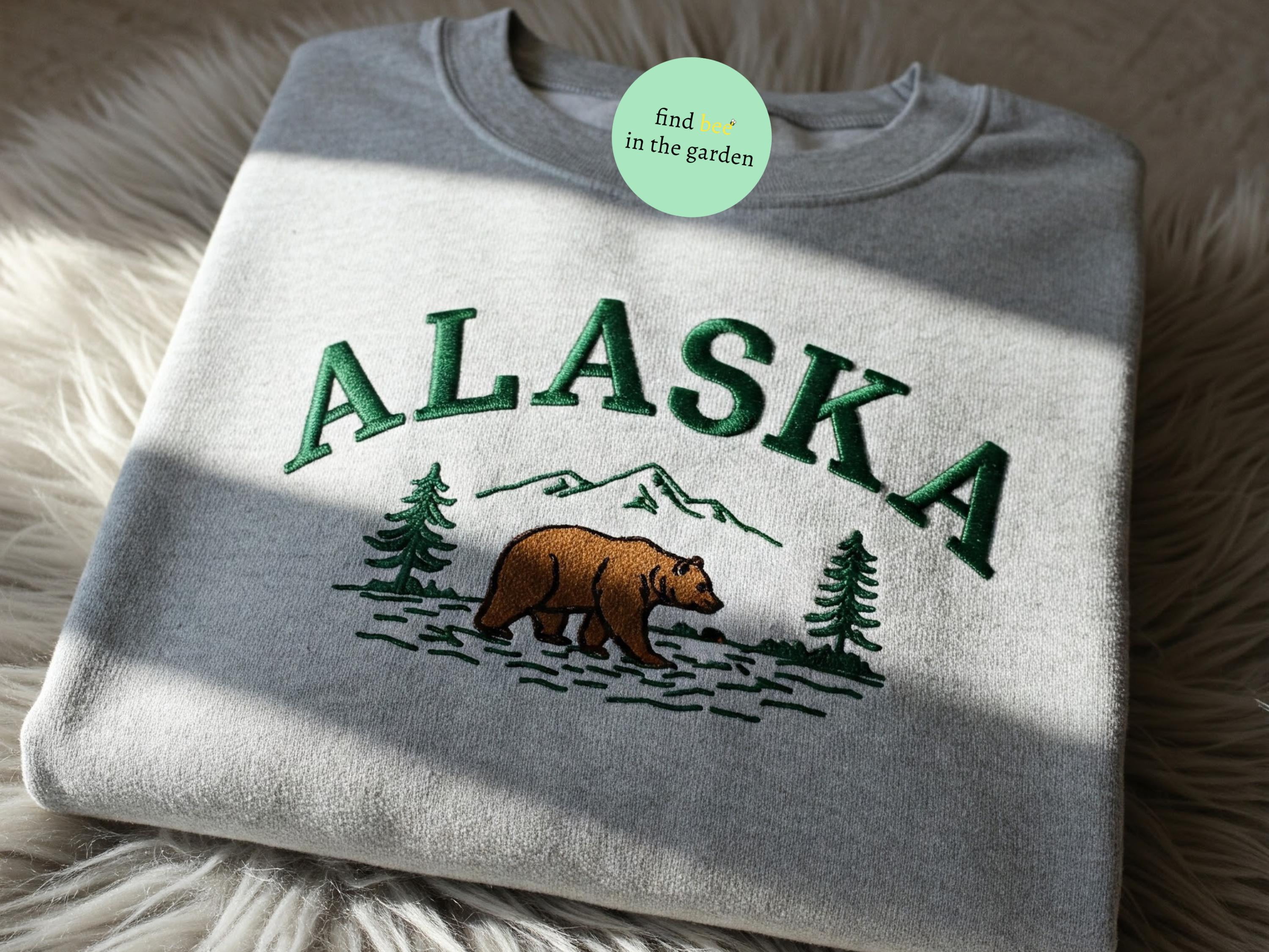 Alaska Embroidered Sweatshirt, Alaska Cruise 2025 Sweater, Family ...