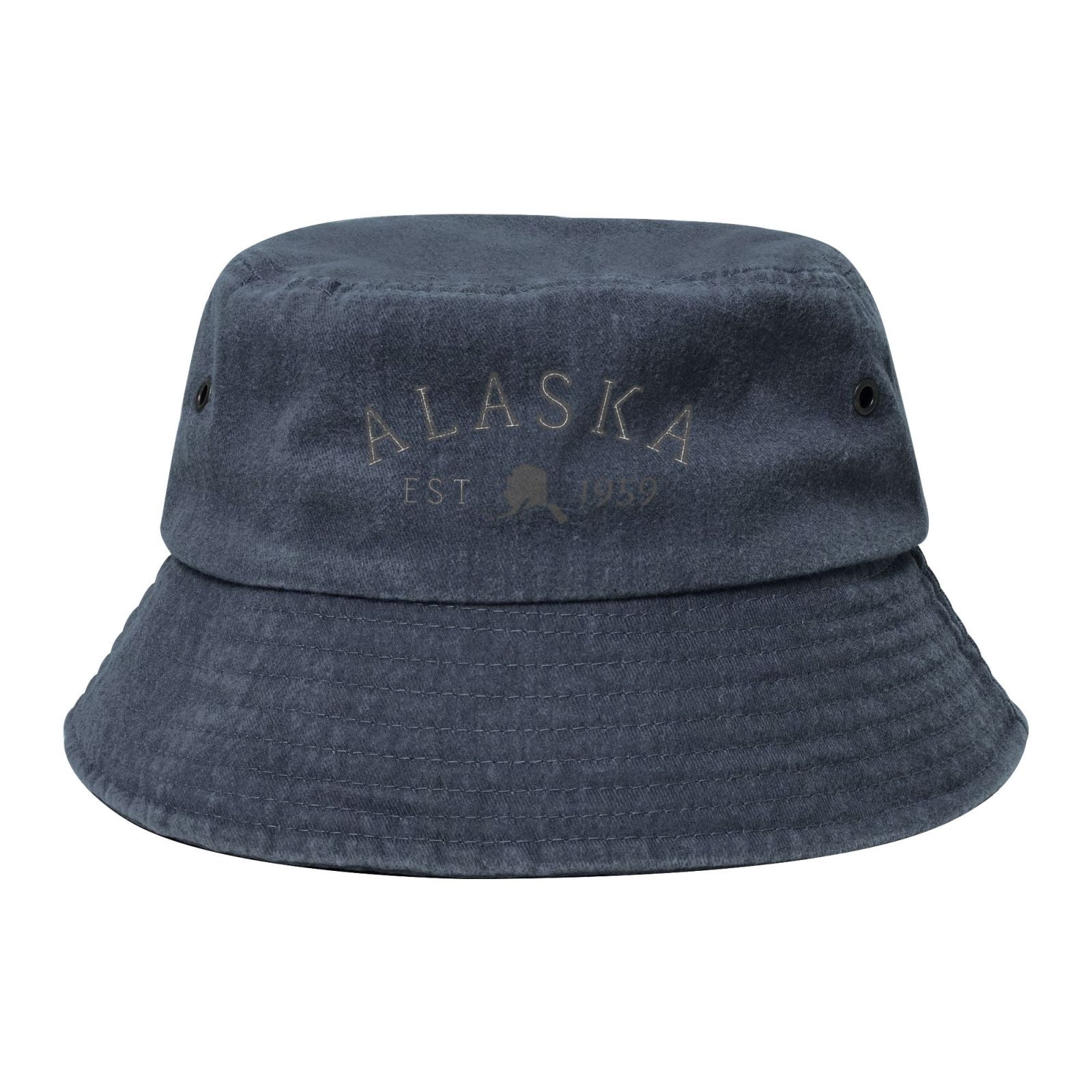 Alaska Est 1959 Alaskan Pride Summer Bucket Hat Fishing Hat Wide Brim ...