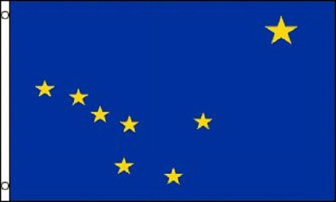 Alaska Flag AK State Banner Pennant 2x3 foot Indoor Outdoor 24x36 ...