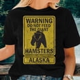 Alaska Grizzly Brown Kodiak Bear Graphic T-Shirt Women Adult Cotton ...