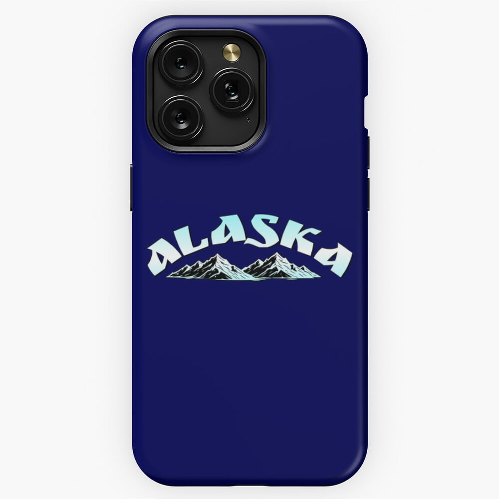 Alaska Ice Mountains Scenic Travel Design iPhone Case 17 16 15 14 13 12 ...