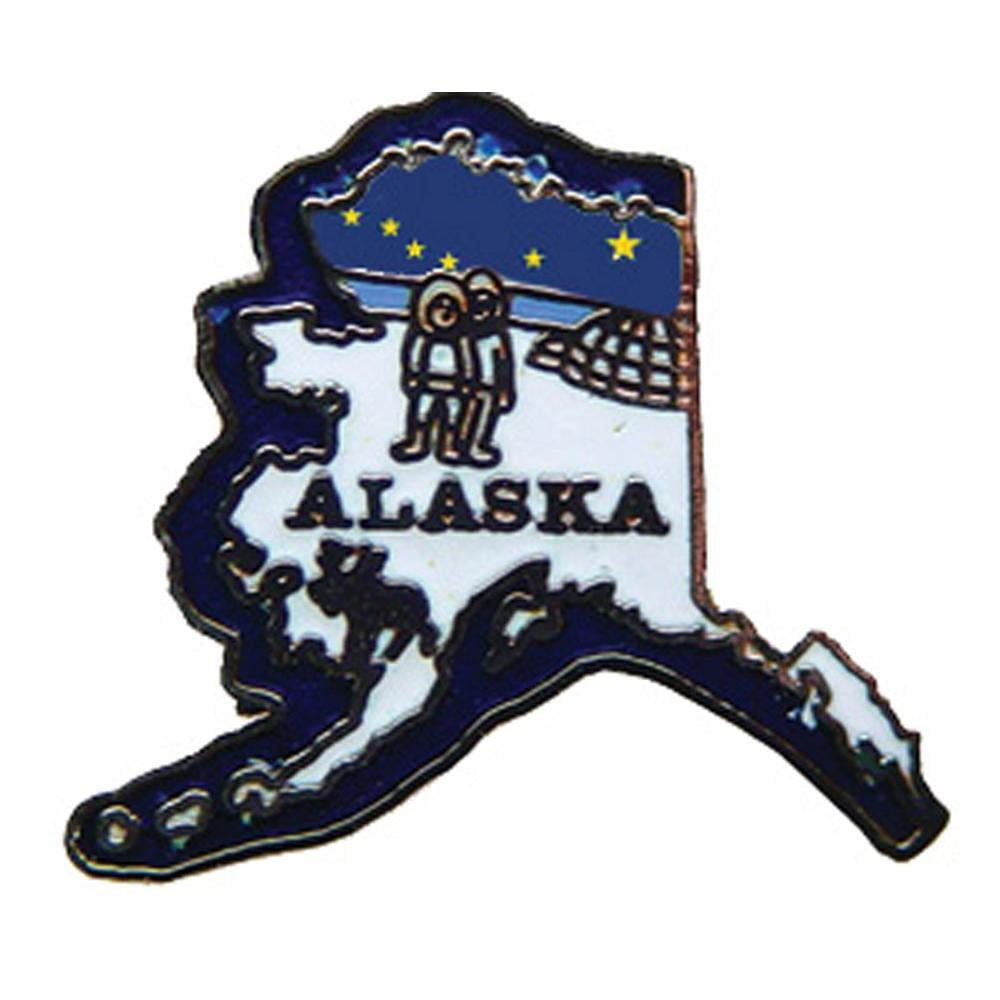 Eagle Emblems P09202 Pin - Alaska - 1 in. - Walmart.com