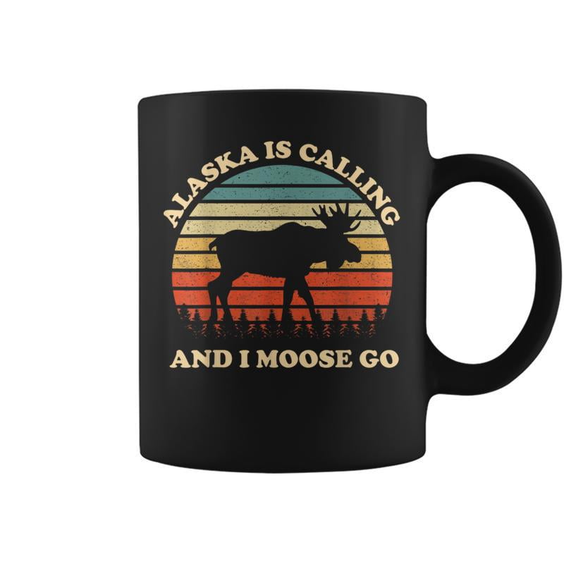 Alaska Moose Tourist Travel Coffee Mugs - Walmart.com