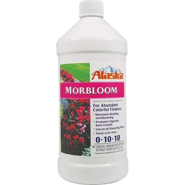 Alaska Morbloom Flowering Plant Food, 0-10-10 Fertilizer, 32 fl. oz ...