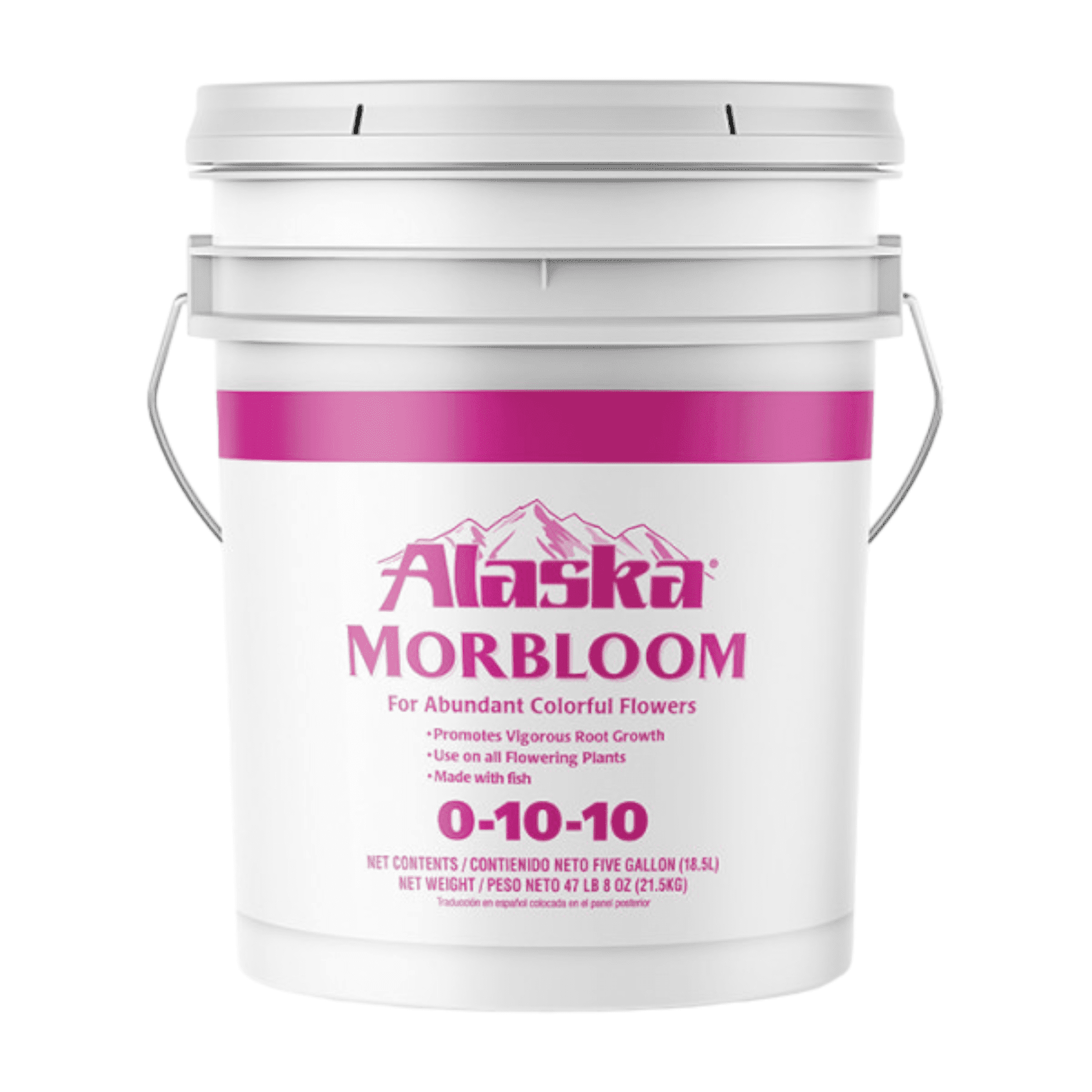 Alaska Morbloom Plant Food: Fish Based Garden Fertilizer 0-10-10, 5 ...