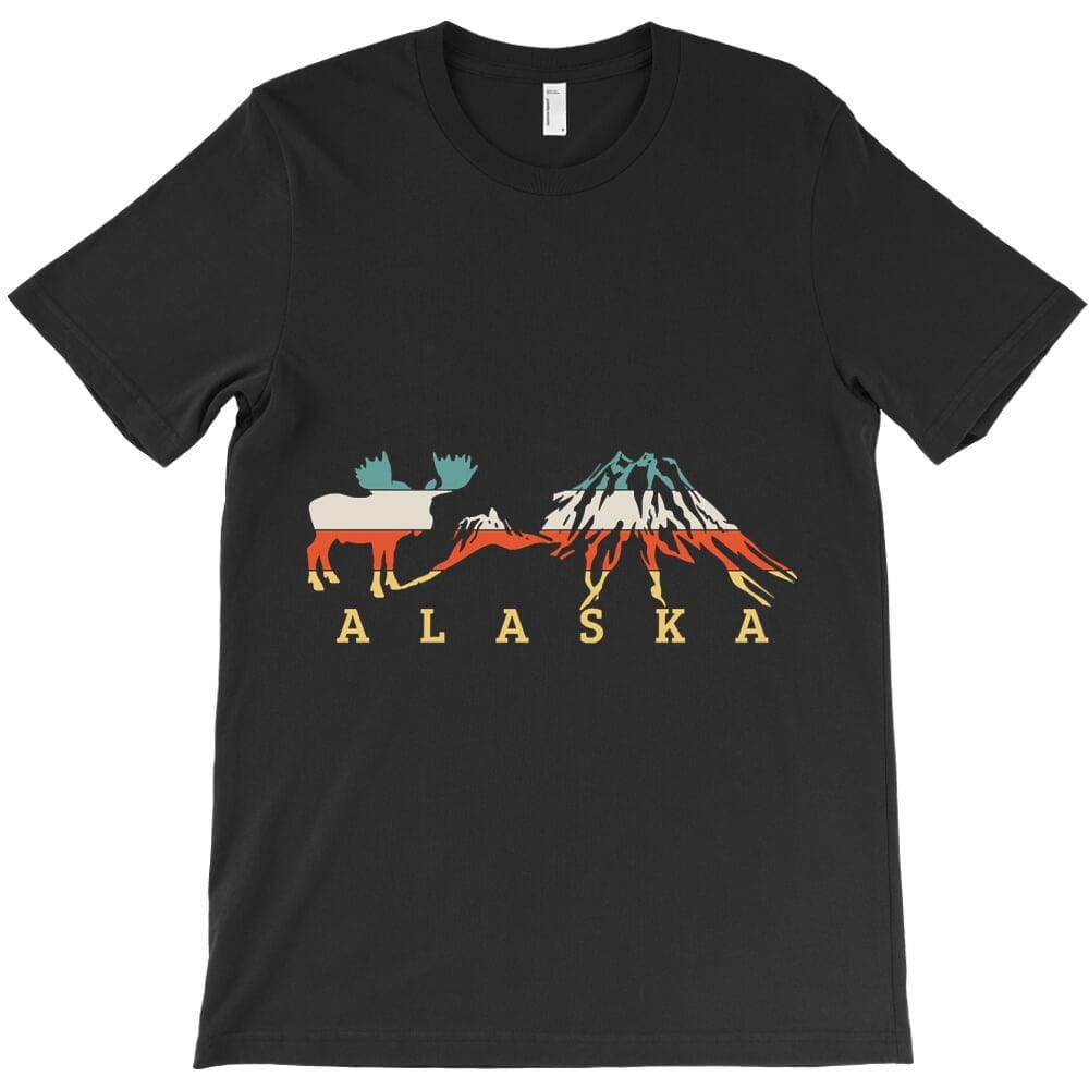 Alaska Mountain Hiking Hiker Souvenir Retro Themed Funny and Cute ...