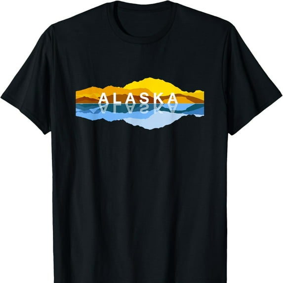 Alaska Mountain Reflections - Denali Mountain S1ouvenir T-S1Hirt ...